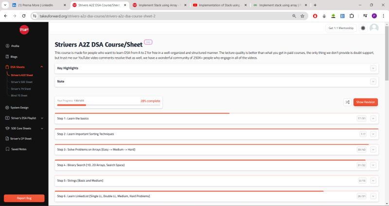 Prerna More on LinkedIn: #day100 #100daysofcode #dsa #java # ... Prerna More on LinkedIn: #day100 #100daysofcode #dsa #java # ...