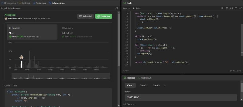 ABHISHEK KUMAR on LinkedIn: #javaprogramming #leetcodechallenge ... ABHISHEK KUMAR on LinkedIn: #javaprogramming #leetcodechallenge ...
