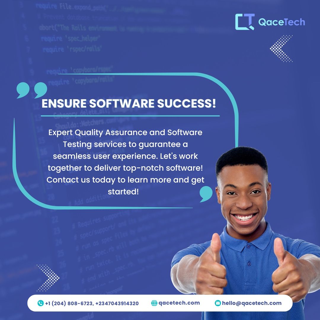 QaceTech - Software testing Company on LinkedIn: #softwaretesting # ... QaceTech - Software testing Company on LinkedIn: #softwaretesting # ...