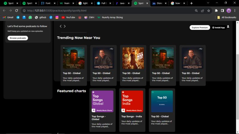 Siddhant _ on LinkedIn: #webdevelopment #html #css #spotifyclone # ... Siddhant _ on LinkedIn: #webdevelopment #html #css #spotifyclone # ...