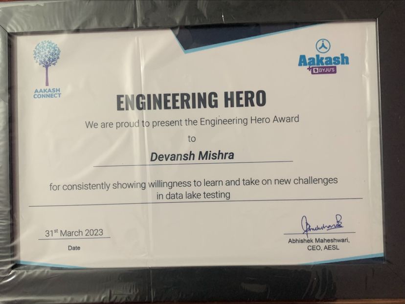 Devansh Mishra on LinkedIn: #innovation #technology | 28 comments Devansh Mishra on LinkedIn: #innovation #technology | 28 comments