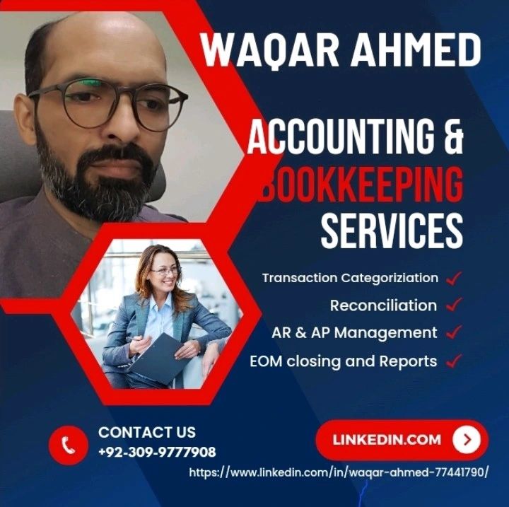 Waqar Ahmed on LinkedIn: I can help you in your accounting and ... Waqar Ahmed on LinkedIn: I can help you in your accounting and ...