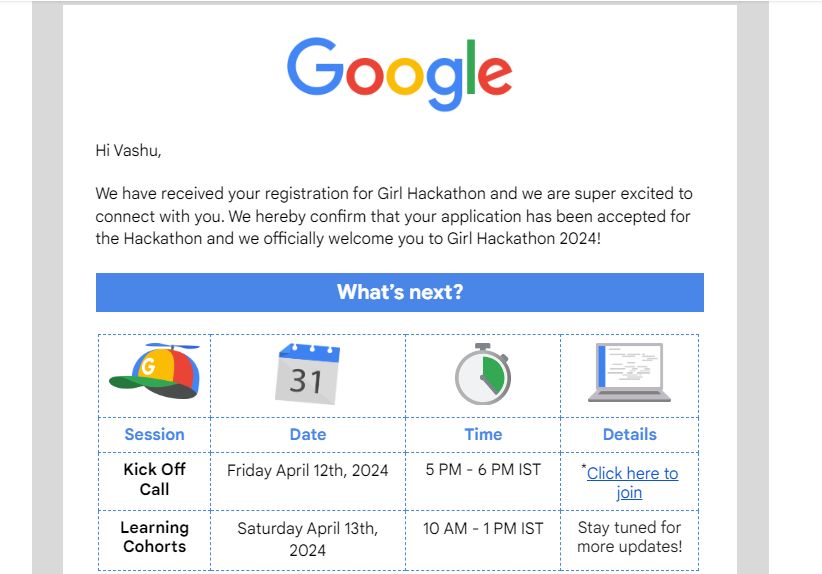 Vashu Choudhary on LinkedIn: #googlegirlhackathon #womenintech # ... Vashu Choudhary on LinkedIn: #googlegirlhackathon #womenintech # ...