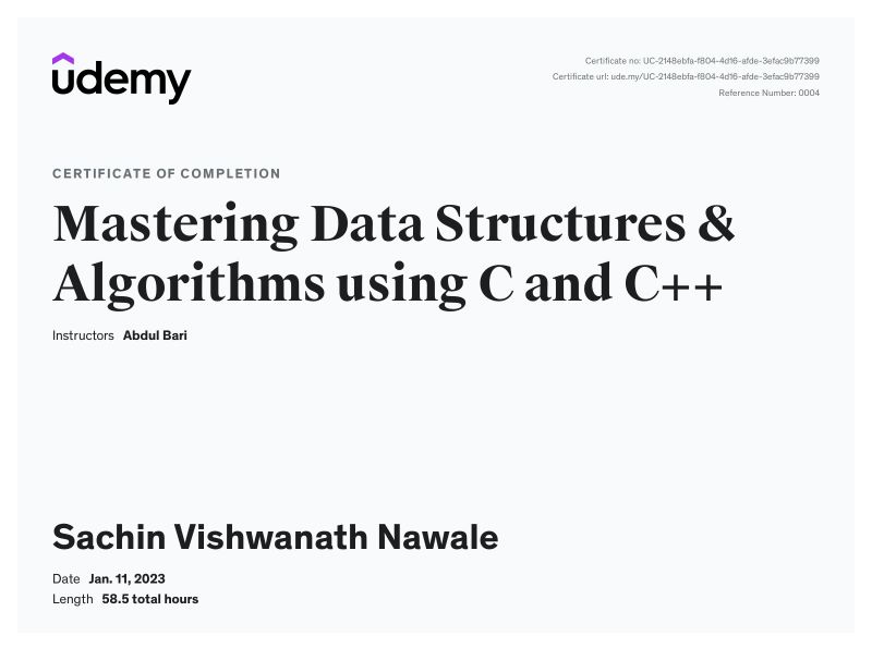 Sachin Navale on LinkedIn: #datastructures #algorithms #programming # ... Sachin Navale on LinkedIn: #datastructures #algorithms #programming # ...