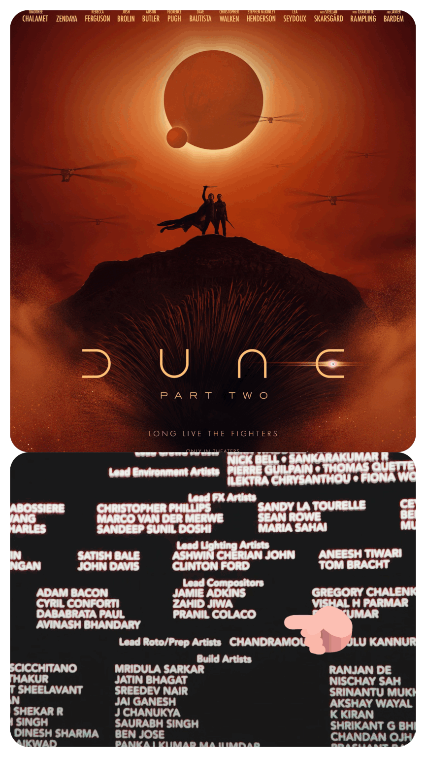 Pranil Colaco on LinkedIn: #dneg #dneg #compositinglead #dune2 Pranil Colaco on LinkedIn: #dneg #dneg #compositinglead #dune2