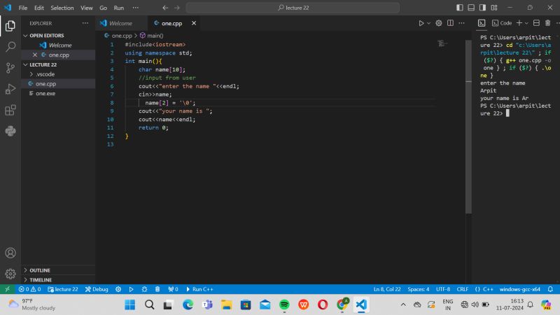 Arpit Rangra on LinkedIn: #codingmilestone #stringmanipulation # ... Arpit Rangra on LinkedIn: #codingmilestone #stringmanipulation # ...