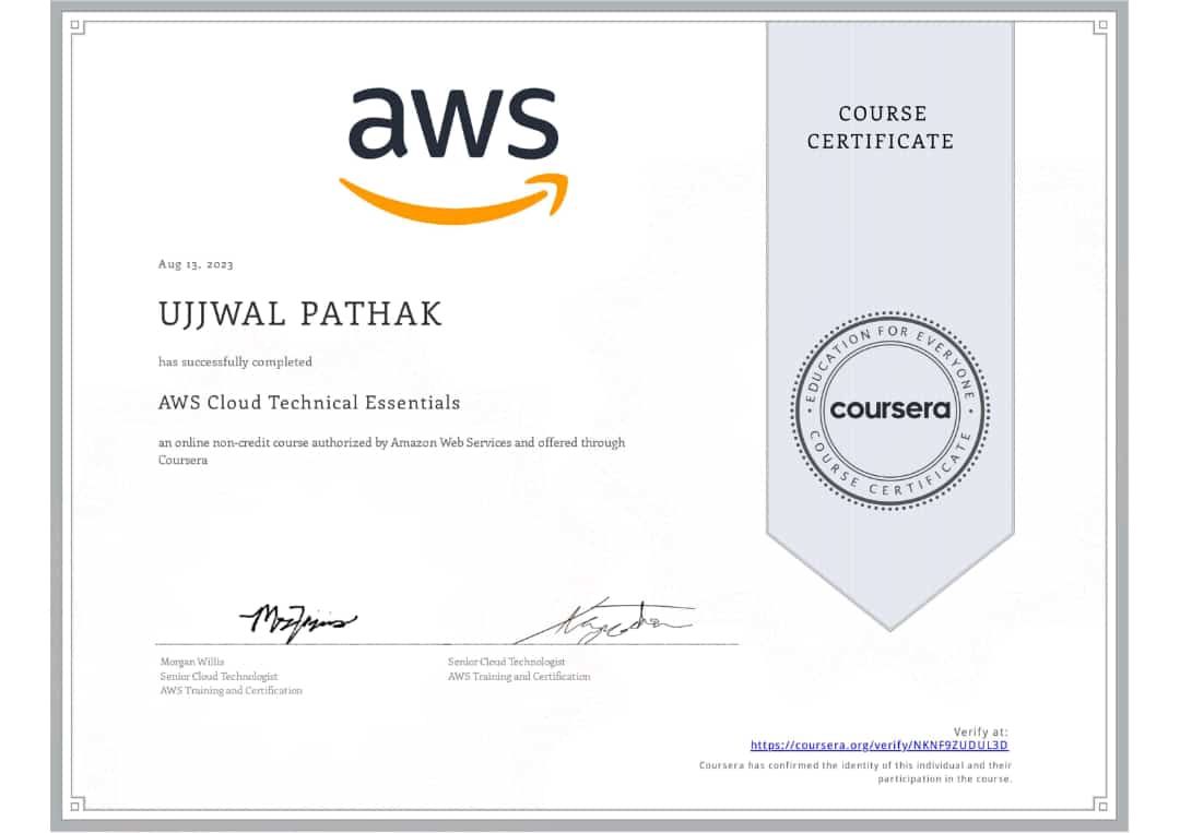 Ujjwal Pathak on LinkedIn: #aws #cloudcomputing #courseracertified # ... Ujjwal Pathak on LinkedIn: #aws #cloudcomputing #courseracertified # ...
