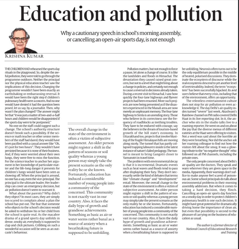 Abhinav Kumar Mishra on LinkedIn: Prof Krishna Kumar details how the ... Abhinav Kumar Mishra on LinkedIn: Prof Krishna Kumar details how the ...