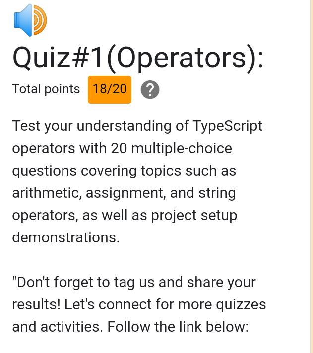 Muhammad Wasif on LinkedIn: #typescript #typescriptquiz #programming # ... Muhammad Wasif on LinkedIn: #typescript #typescriptquiz #programming # ...