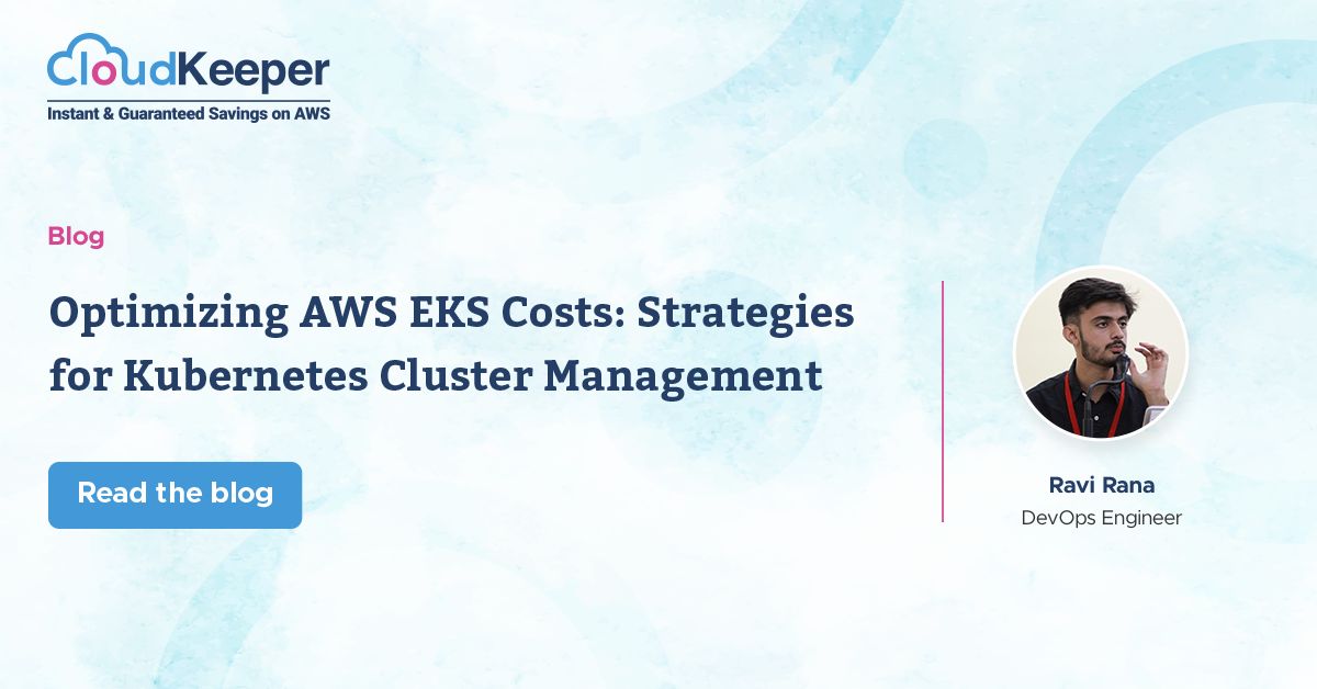 Aman Aggarwal on LinkedIn: Optimizing AWS EKS Costs: Strategies for ... Aman Aggarwal on LinkedIn: Optimizing AWS EKS Costs: Strategies for ...