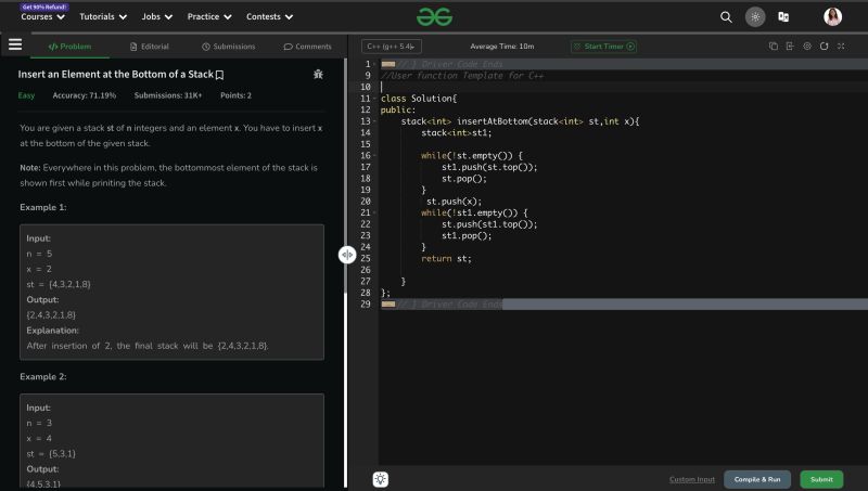 Bharti Jayprakash on LinkedIn: #codingjourney #dsa ... Bharti Jayprakash on LinkedIn: #codingjourney #dsa ...