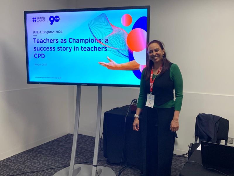 Satya Priya Anand on LinkedIn: #iatefl2024 Satya Priya Anand on LinkedIn: #iatefl2024