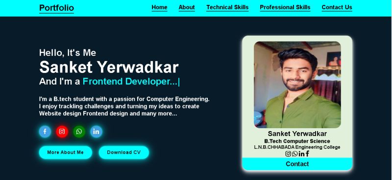 Sanket Yerwadkar on LinkedIn: #webdevelopment #uiux #portfolio # ... Sanket Yerwadkar on LinkedIn: #webdevelopment #uiux #portfolio # ...