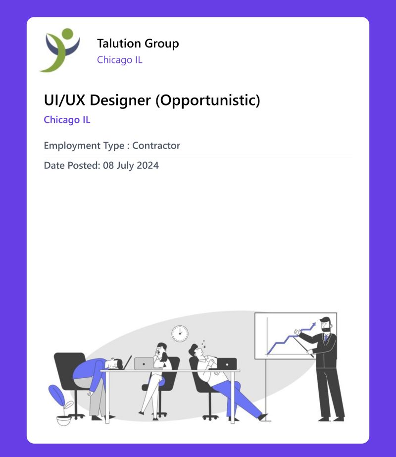 Job Zapper on LinkedIn: #ui #ux #designer #remote #datavisualization # ... Job Zapper on LinkedIn: #ui #ux #designer #remote #datavisualization # ...