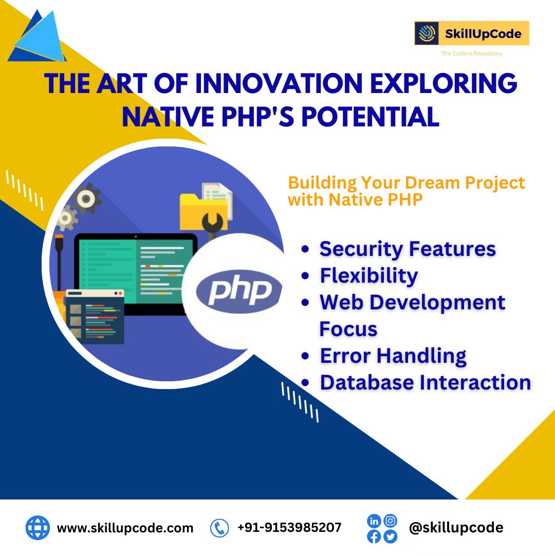 SkillUpCode on LinkedIn: #nativephp #webdevelopment #dynamicweb # ... SkillUpCode on LinkedIn: #nativephp #webdevelopment #dynamicweb # ...