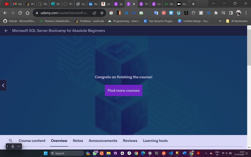 Rahul Garg on LinkedIn: #sqlserver #databasemanagement #udemy # ... Rahul Garg on LinkedIn: #sqlserver #databasemanagement #udemy # ...