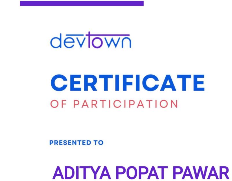 Aditya Pawar on LinkedIn: Successfully completed 7 day long Python for ... Aditya Pawar on LinkedIn: Successfully completed 7 day long Python for ...