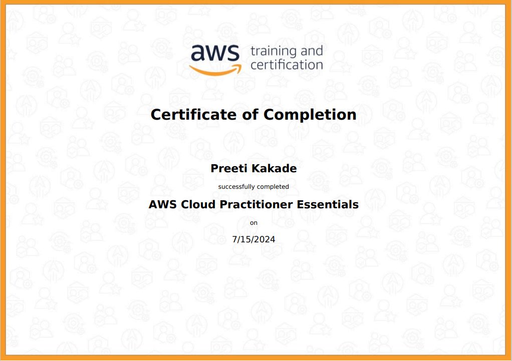preeti kakade on LinkedIn: #aws #cloudpractitioner #cloudcomputing # ... preeti kakade on LinkedIn: #aws #cloudpractitioner #cloudcomputing # ...