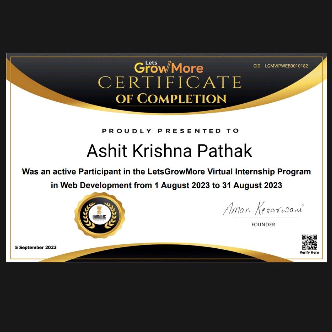 Ashit Krishna Pathak on LinkedIn: #connections #letsgrowmore #lgmvip # ... Ashit Krishna Pathak on LinkedIn: #connections #letsgrowmore #lgmvip # ...