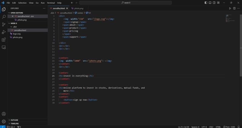Vivek Singh on LinkedIn: #100xdevs #webdevelopment #html #codingjourney Vivek Singh on LinkedIn: #100xdevs #webdevelopment #html #codingjourney
