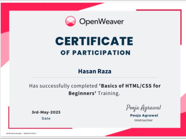 Hasan Raza on LinkedIn: #html #css Hasan Raza on LinkedIn: #html #css