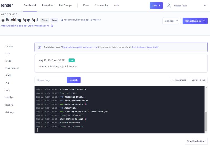 Hassan Raza on LinkedIn: #mongodb #nodejs Hassan Raza on LinkedIn: #mongodb #nodejs