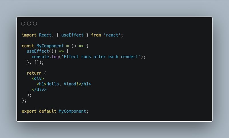 Pushpendra Kumar on LinkedIn: #useeffect #reactjs #webdev #reacthooks # ... Pushpendra Kumar on LinkedIn: #useeffect #reactjs #webdev #reacthooks # ...