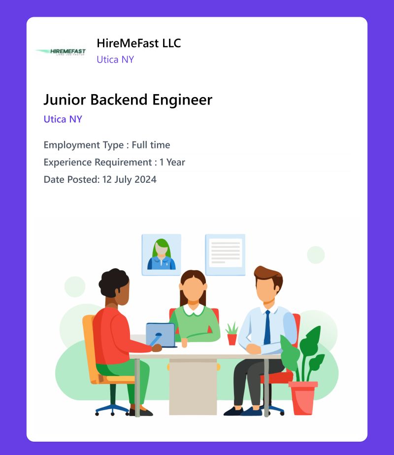 Job Zapper on LinkedIn: #softwaredevelopment #backend Job Zapper on LinkedIn: #softwaredevelopment #backend