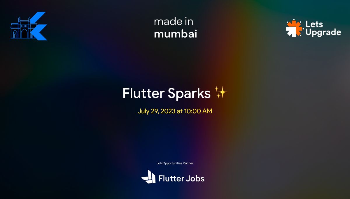 Flutter Mumbai on LinkedIn: #fluttermumbai #fluttersparks # ... Flutter Mumbai on LinkedIn: #fluttermumbai #fluttersparks # ...