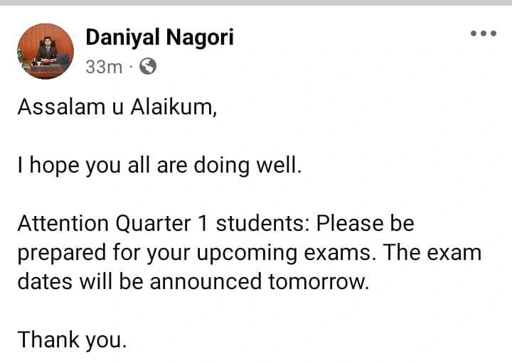 Kiran Wahid on LinkedIn: Assalamualaikum important announcement https ... Kiran Wahid on LinkedIn: Assalamualaikum important announcement https ...