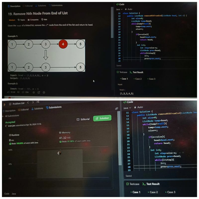 Krish Jain on LinkedIn: #90dayschallange #leetcode #problemsolving Krish Jain on LinkedIn: #90dayschallange #leetcode #problemsolving