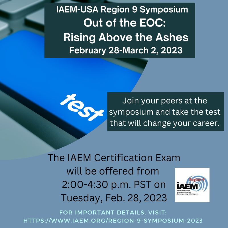 IAEM-USA Region 9 on LinkedIn: During the IAEM-USA Region 9 Symposium ... IAEM-USA Region 9 on LinkedIn: During the IAEM-USA Region 9 Symposium ...
