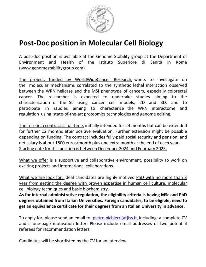 jobRxiv on LinkedIn: Postdoctoral research scientist position jobRxiv on LinkedIn: Postdoctoral research scientist position
