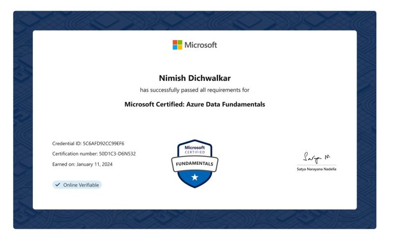Nimish Dichwalkar on LinkedIn: Hello connections I am happy to share ... Nimish Dichwalkar on LinkedIn: Hello connections I am happy to share ...