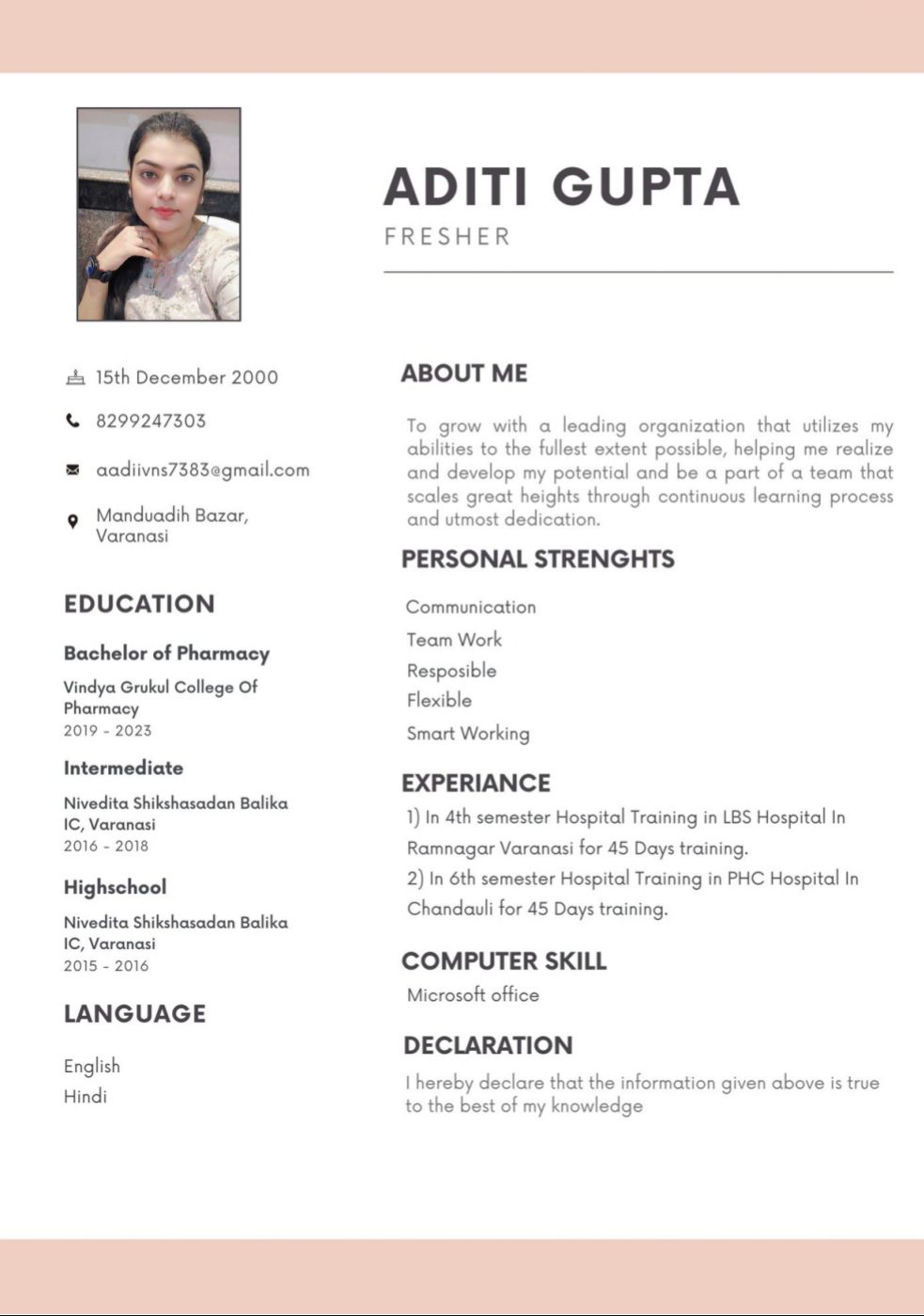 Aditi Gupta on LinkedIn: I am aditi gupta i recently graduate(2023 ... Aditi Gupta on LinkedIn: I am aditi gupta i recently graduate(2023 ...