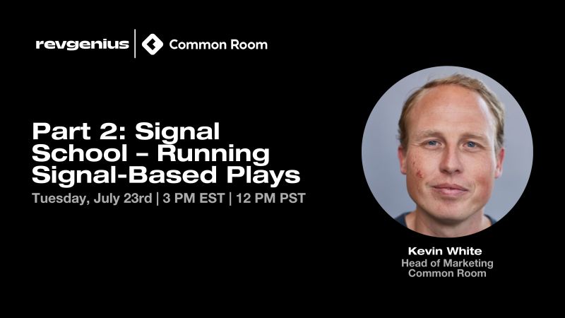 RevGenius on LinkedIn: Signals are the unlock to efficient pipe gen. It ... RevGenius on LinkedIn: Signals are the unlock to efficient pipe gen. It ...