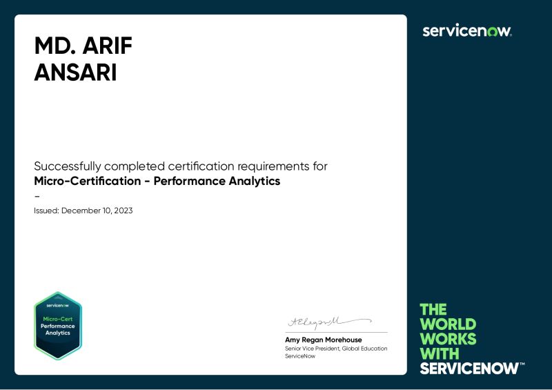 Mohammad Arif Ansari on LinkedIn: I am happy to share that I have ... Mohammad Arif Ansari on LinkedIn: I am happy to share that I have ...