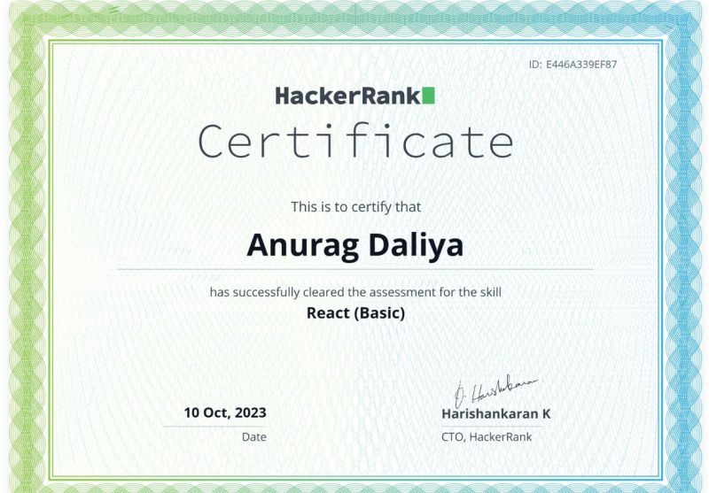 Anurag Daliya on LinkedIn: #fullstackdevelopment #frontenddevelopment Anurag Daliya on LinkedIn: #fullstackdevelopment #frontenddevelopment
