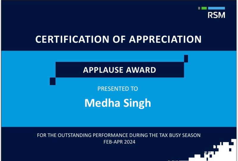 Medha Singh on LinkedIn: I’m thrilled to announce that I am awarded for ... Medha Singh on LinkedIn: I’m thrilled to announce that I am awarded for ...