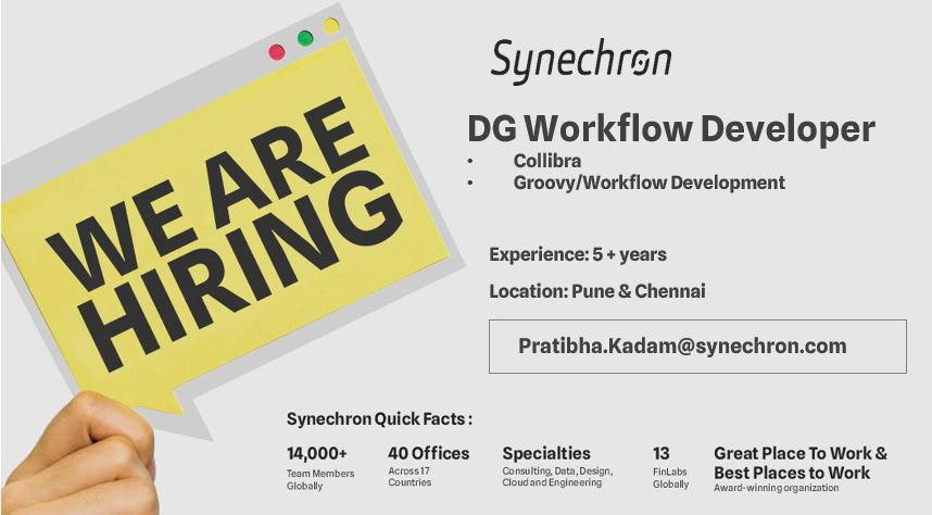 Pratibha Kadam on LinkedIn: #hiring #jobs #datagovernance # ... Pratibha Kadam on LinkedIn: #hiring #jobs #datagovernance # ...