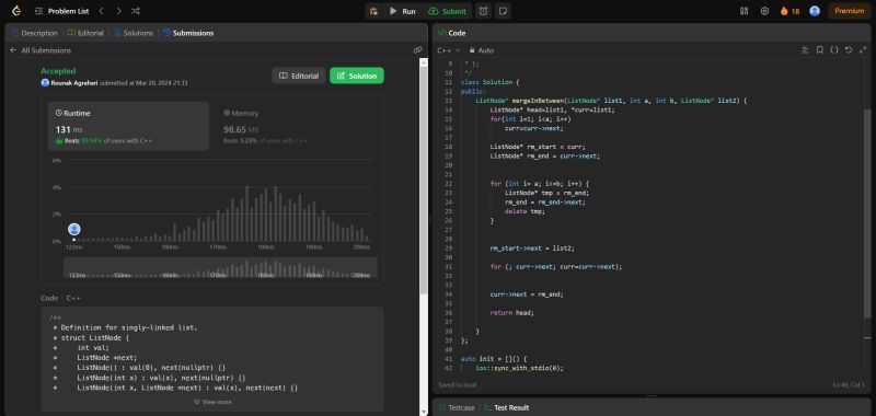 Rounak Agrahari on LinkedIn: #leetcode #100daysofcodingchallenge # ... Rounak Agrahari on LinkedIn: #leetcode #100daysofcodingchallenge # ...