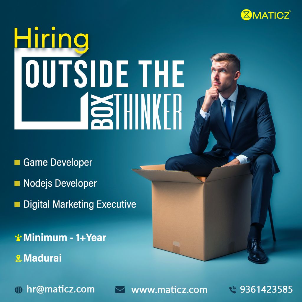 HR MATICZ TECHNOLOGIES on LinkedIn: #talents #maticz #madurai # ... HR MATICZ TECHNOLOGIES on LinkedIn: #talents #maticz #madurai # ...