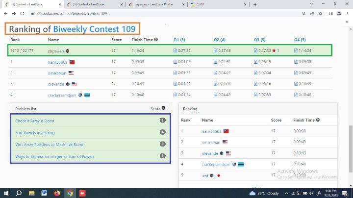 Pawan Kumar Giri on LinkedIn: Today's 3rd > 4th in difficulty in ... Pawan Kumar Giri on LinkedIn: Today's 3rd > 4th in difficulty in ...