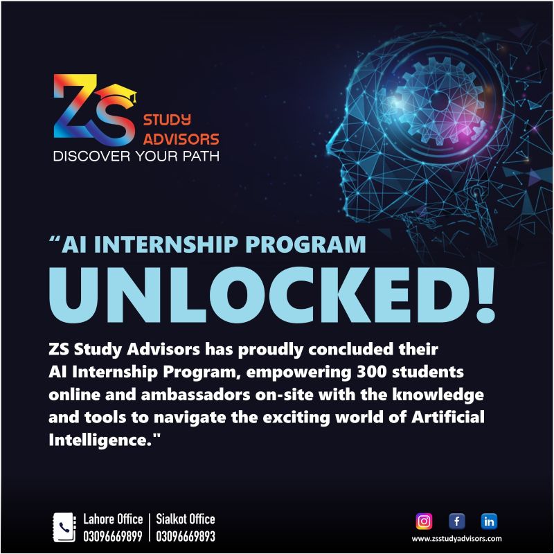 Uswa Fatima on LinkedIn: #zsstudyadvisors #aiinternship #aiprogram # ... Uswa Fatima on LinkedIn: #zsstudyadvisors #aiinternship #aiprogram # ...