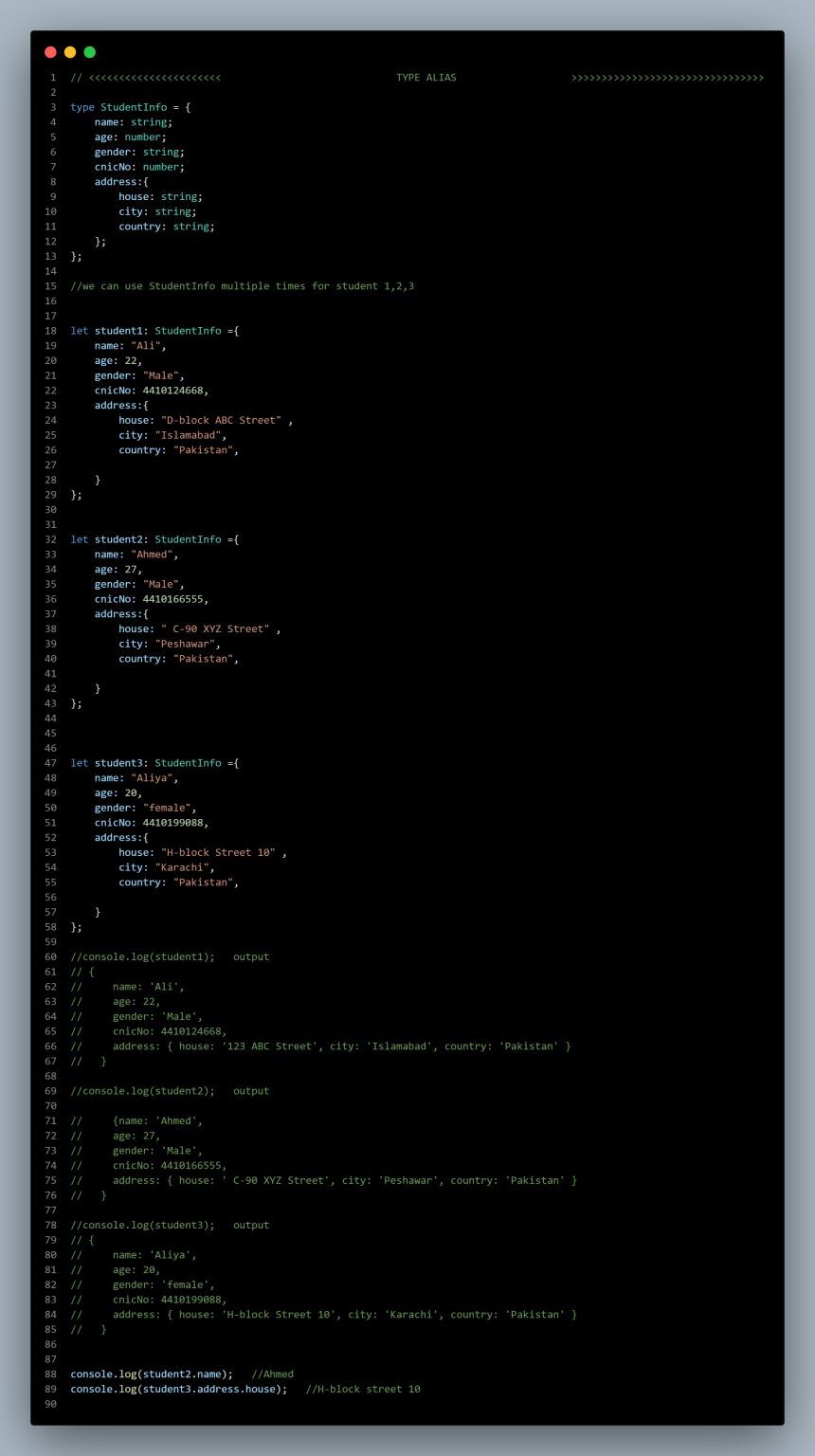 Harmain Bashir on LinkedIn: #typescript #programming #codeefficiency # ... Harmain Bashir on LinkedIn: #typescript #programming #codeefficiency # ...