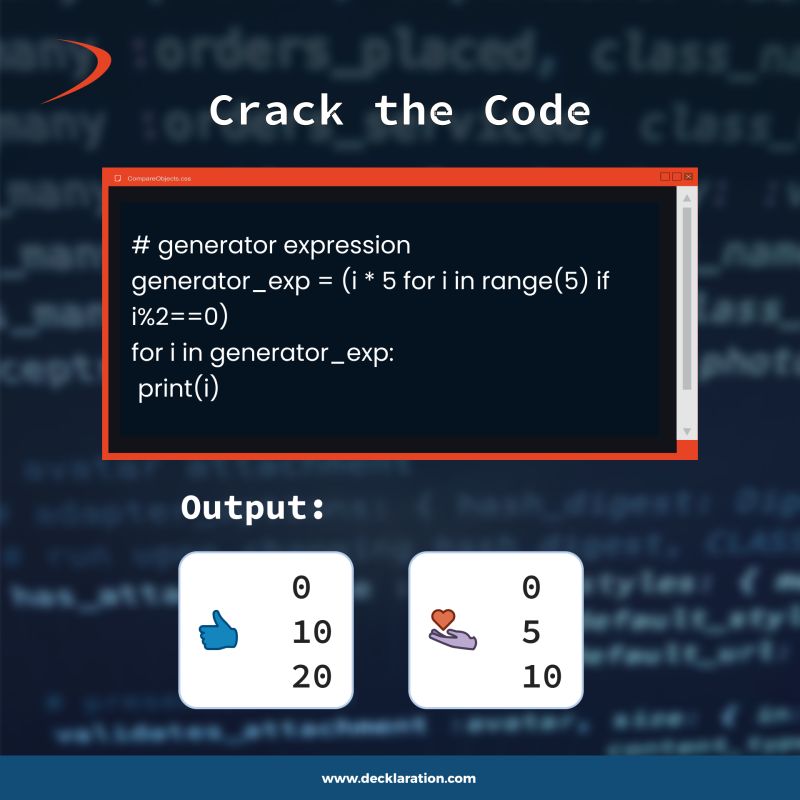 Decklaration on LinkedIn: #code #coding #codechallenge #tech #decklaration Decklaration on LinkedIn: #code #coding #codechallenge #tech #decklaration