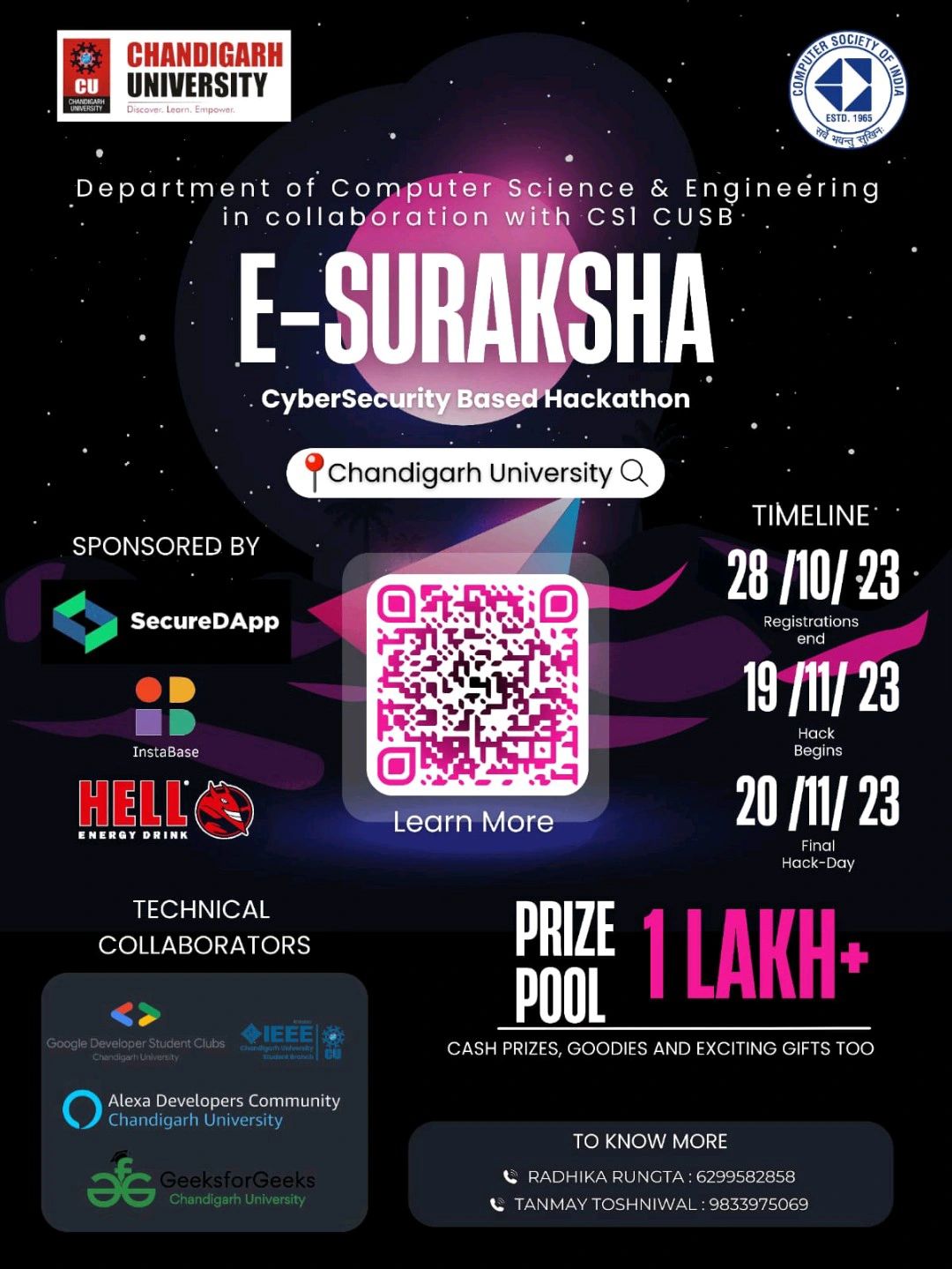 Tejas Goyal on LinkedIn: I'm thrilled to announce about E-Suraksha - A ... Tejas Goyal on LinkedIn: I'm thrilled to announce about E-Suraksha - A ...