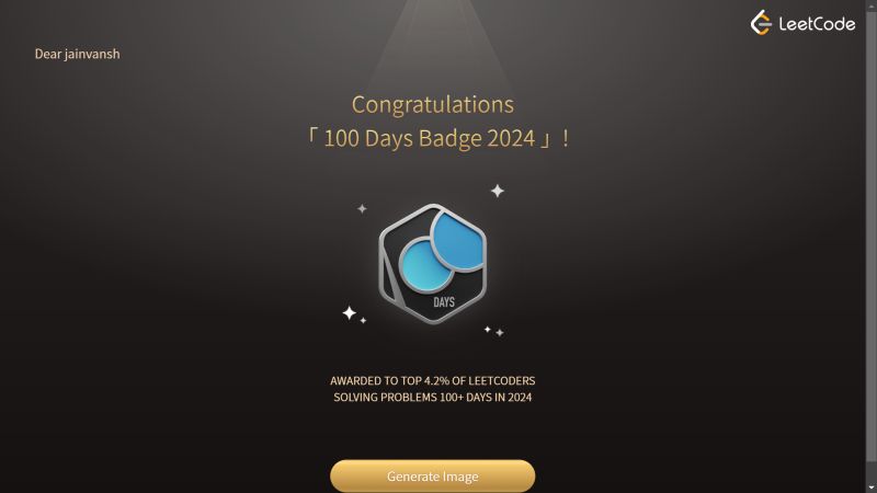 Vansh Jain on LinkedIn: #100daysofcode #leetcode #codingjourney # ... Vansh Jain on LinkedIn: #100daysofcode #leetcode #codingjourney # ...