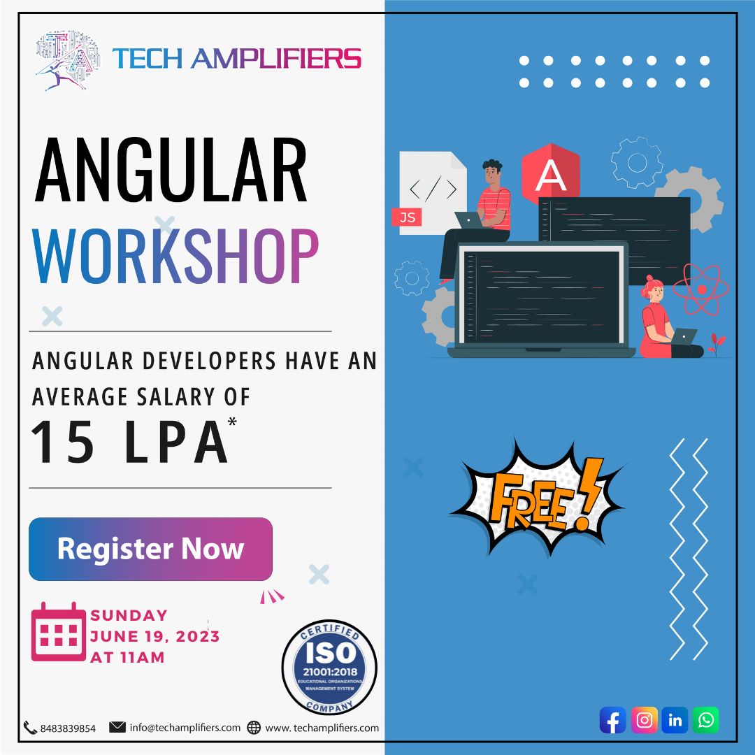 Tech Amplifiers on LinkedIn: #angularworkshop #techamplifiers # ... Tech Amplifiers on LinkedIn: #angularworkshop #techamplifiers # ...