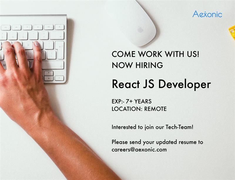 Aexonic on LinkedIn: #reactjs #reactdeveloper #frontenddeveloper # ... Aexonic on LinkedIn: #reactjs #reactdeveloper #frontenddeveloper # ...